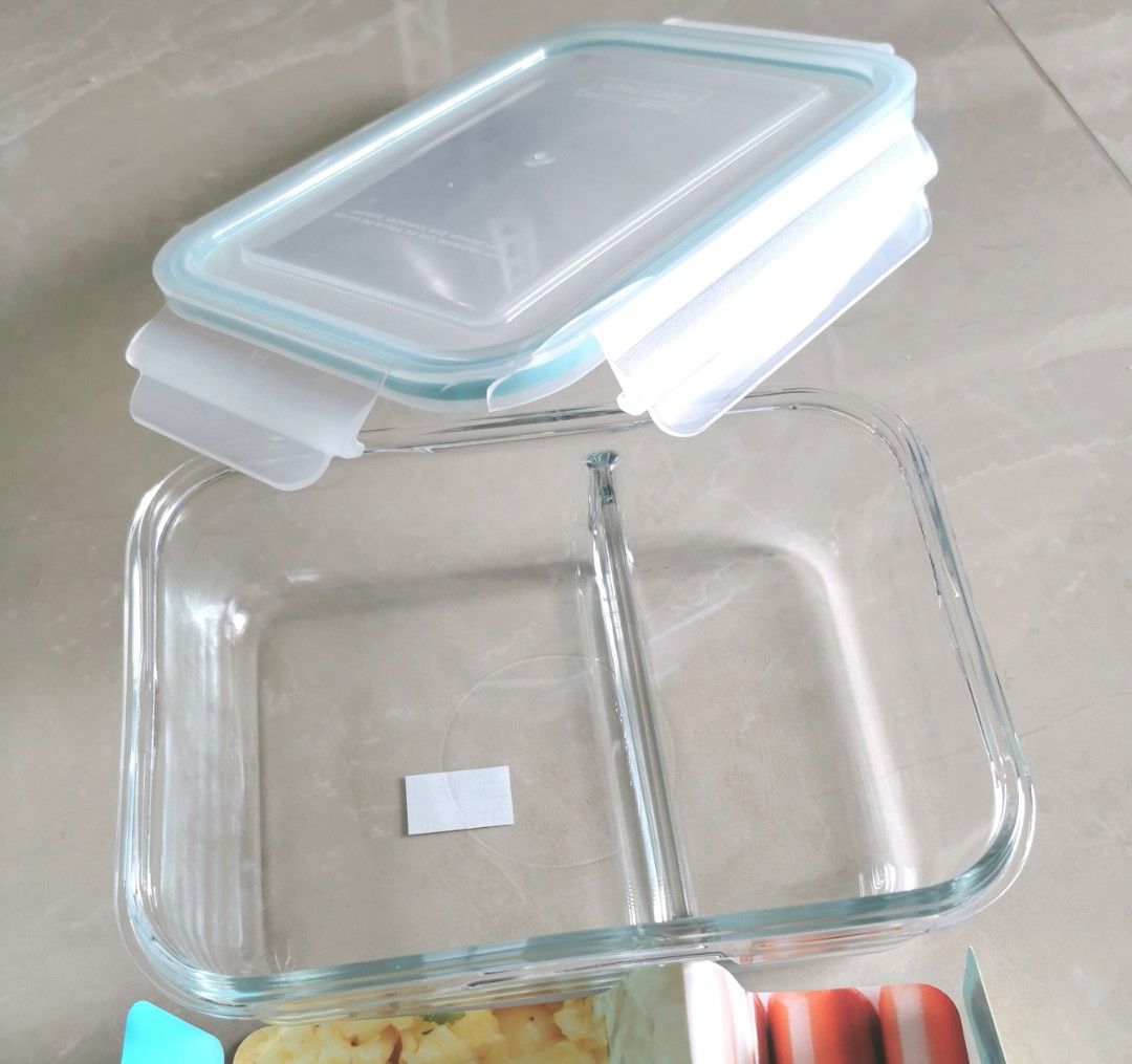 Tempermax GlassFood storage containers (2 compartments) 920ml ...