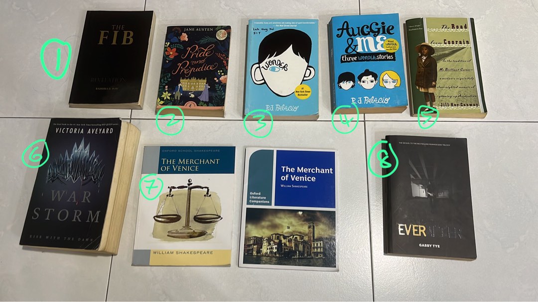 The Fibonacci revelation, Pride and Prejudice, Wonder, Auggie & me, The ...