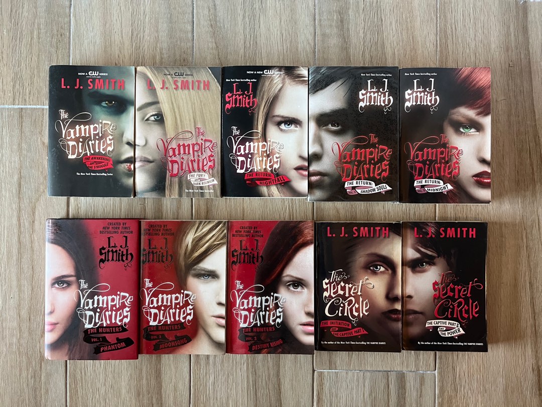 The Vampire Diaries & The Secret Circle Full Set (Complete 10 Books ...
