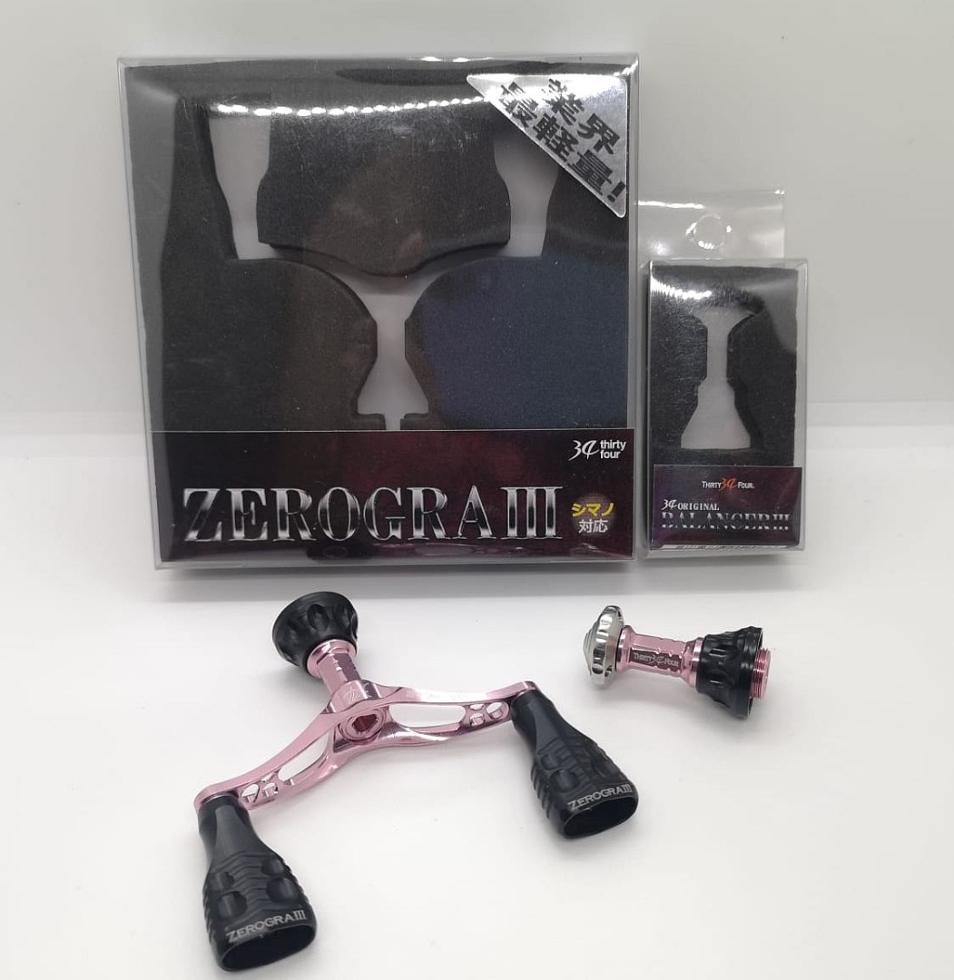 Thirty34Four Zerogra 3 Double Handle and Balancer for Daiwa Reels, Sports Equipment, Fishing on ...
