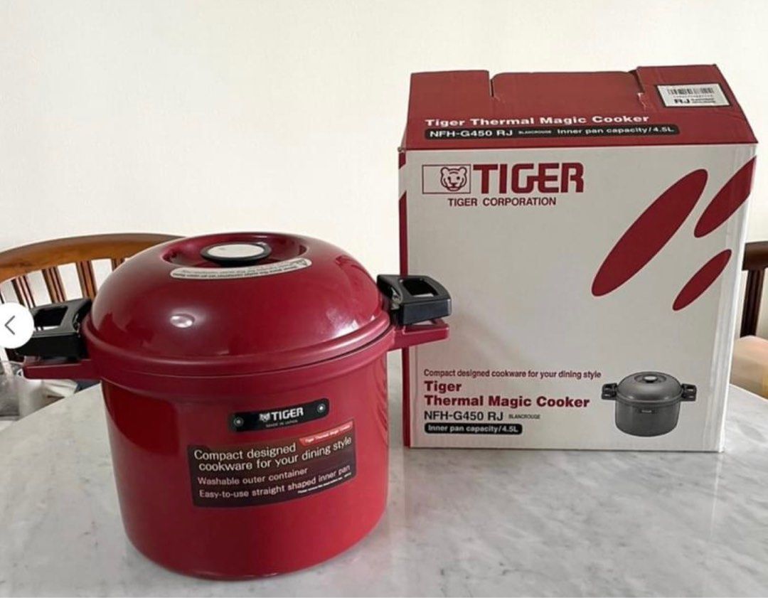 Tiger Thermal Magic Cooker 4.5L, TV & Home Appliances, Kitchen ...