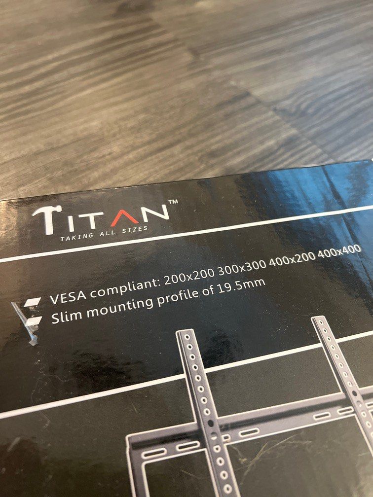 Titan TV Wall Mount SGB 401, TV & Home Appliances, TV & Entertainment ...