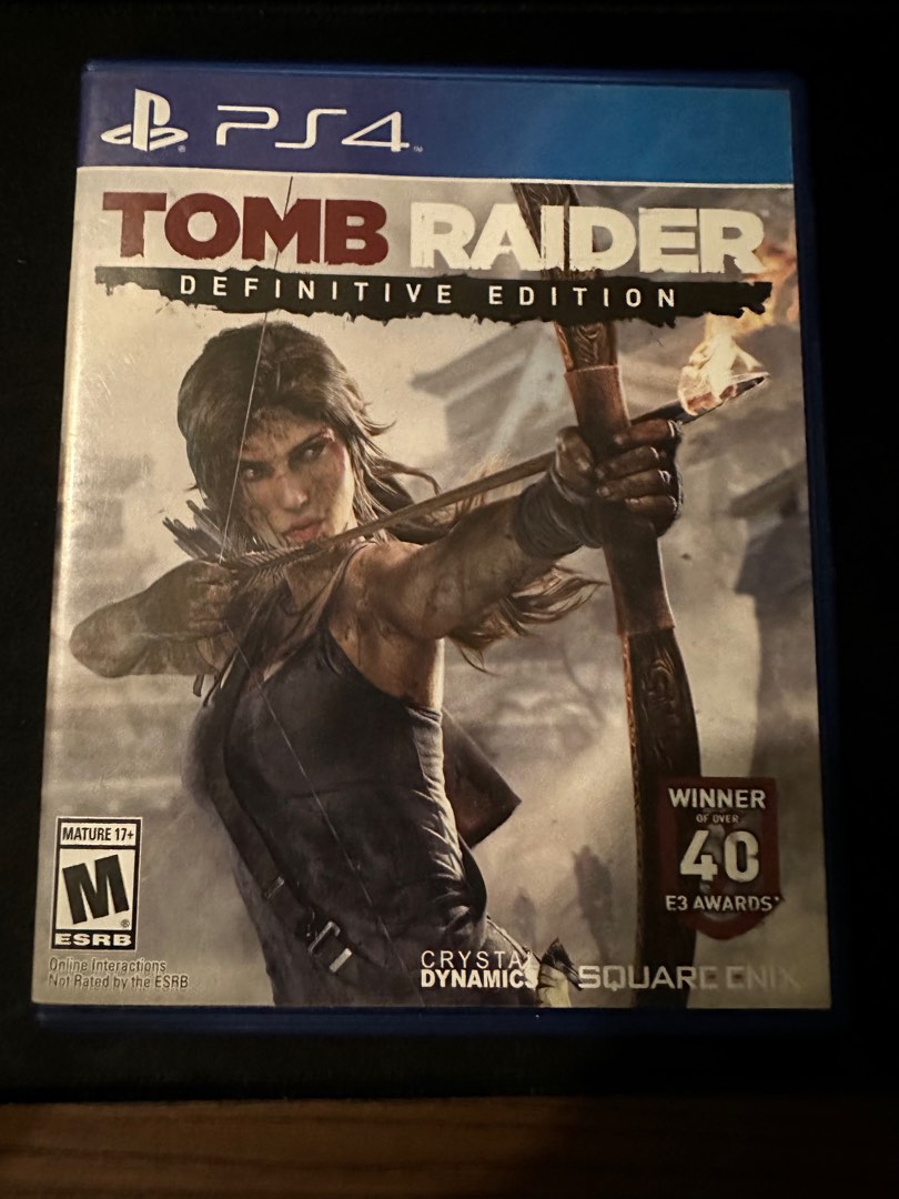 Tomb Raider PS4, Video Gaming, Video Games, PlayStation on Carousell