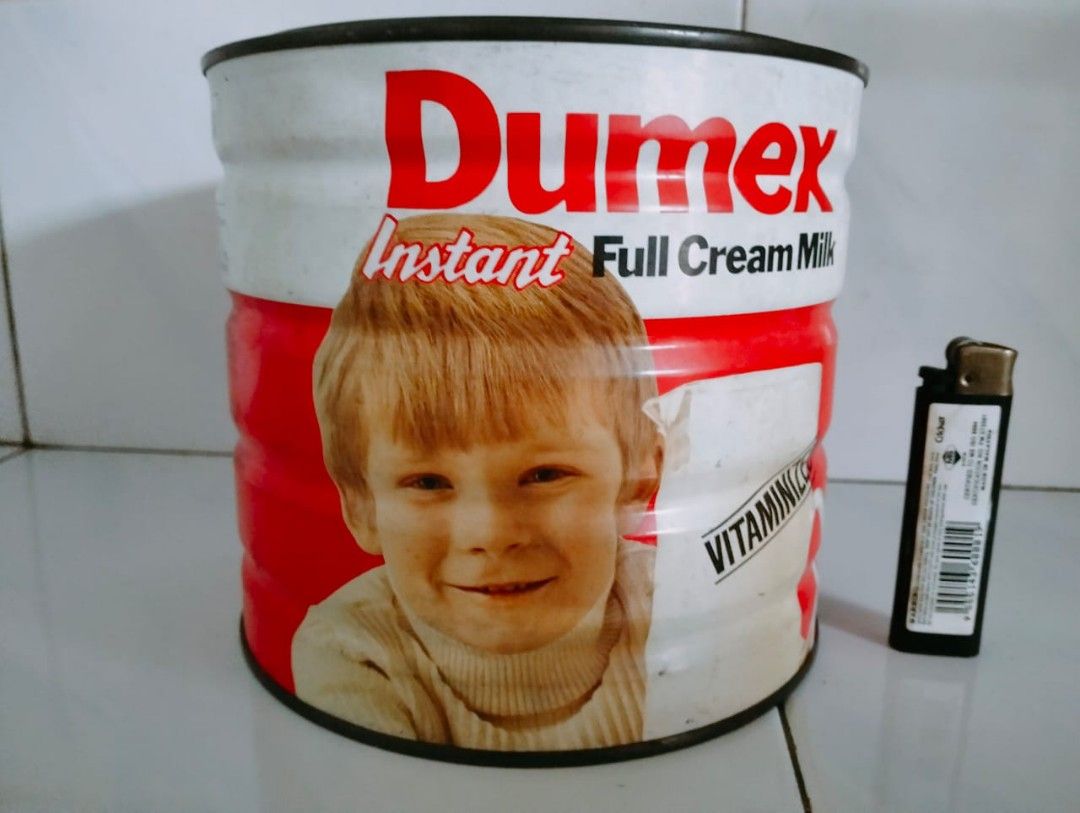 Tong Milk dumex, Hobbies & Toys, Collectibles & Memorabilia, Vintage Collectibles on Carousell
