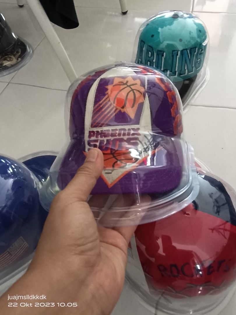 Topi Snapback nba official vintage, Fesyen Pria, Aksesoris, Topi di ...