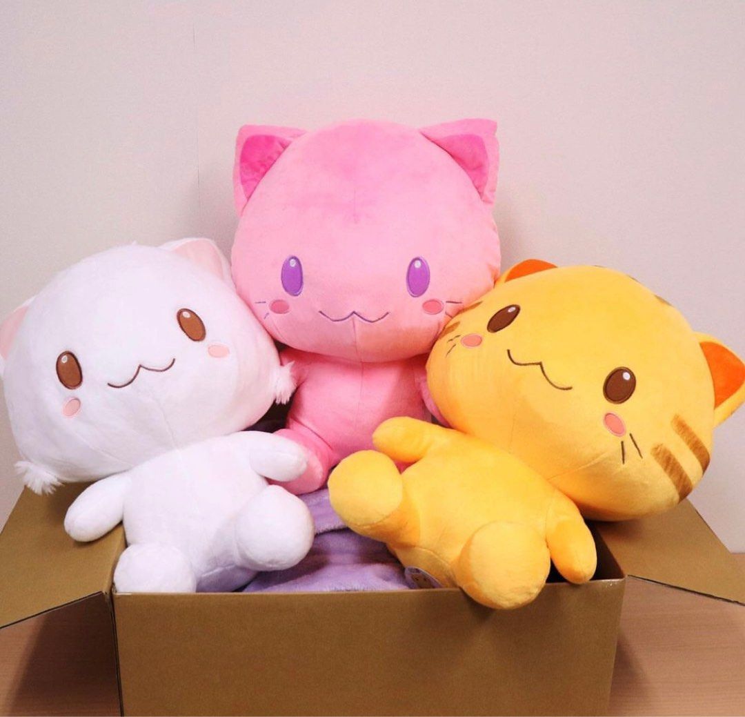 Toreba cat super big plush 50cm limited edition toreta full set ...
