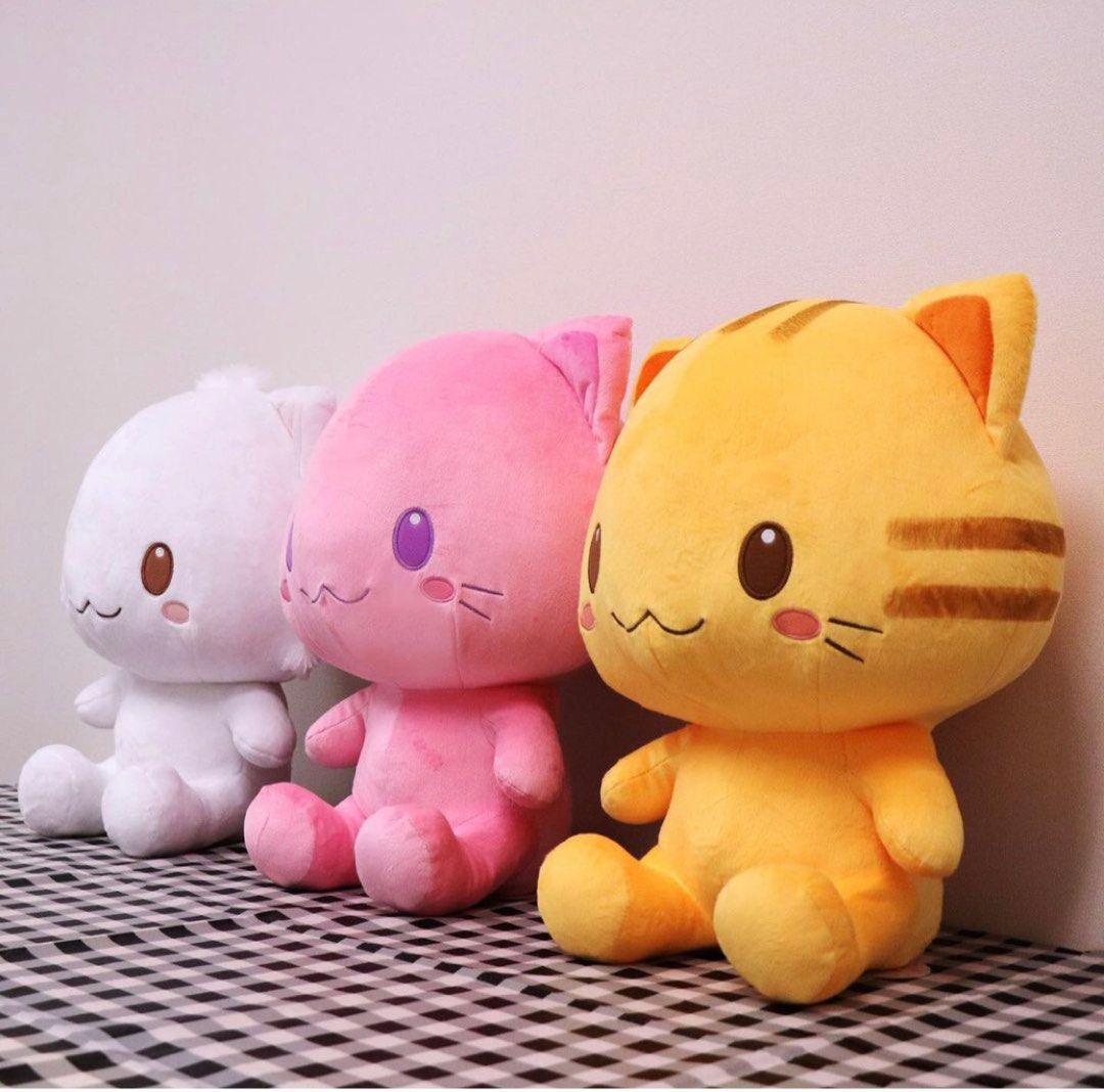 Toreba cat super big plush 50cm limited edition toreta full set ...