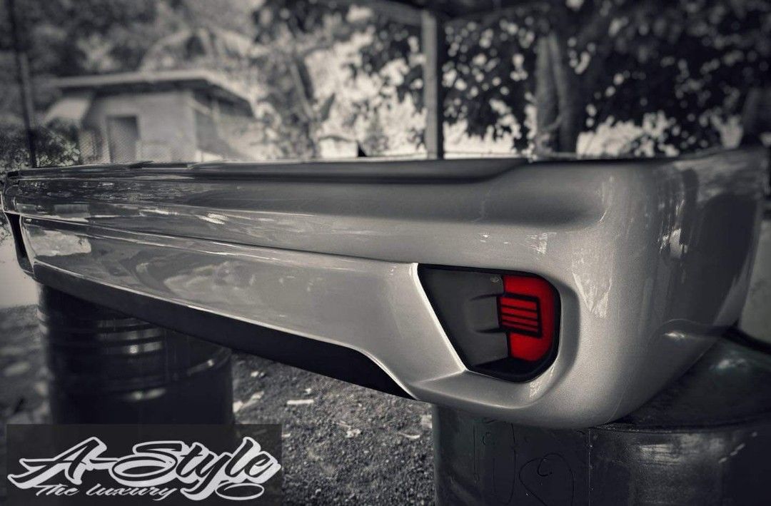 Toyota Hiace A-style rear bumper, Car Accessories, Accessories on Carousell