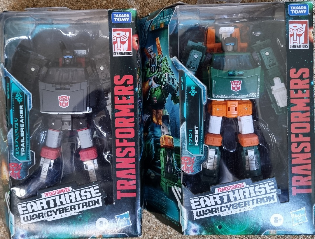 Transformers Earthrise Trailbreaker and Hoist, Hobbies & Toys, Toys & Games on Carousell