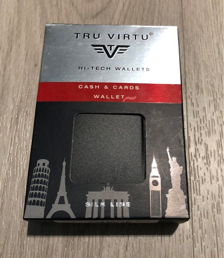 Tru Virtu Hi-Tech safe card holder (Black), Women's Fashion, Bags & Wallets, Wallets & Card ...