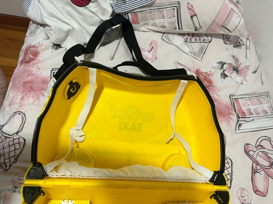 Trunki Luggage Yellow Taxi, Hobbies & Toys, Travel, Luggage on Carousell