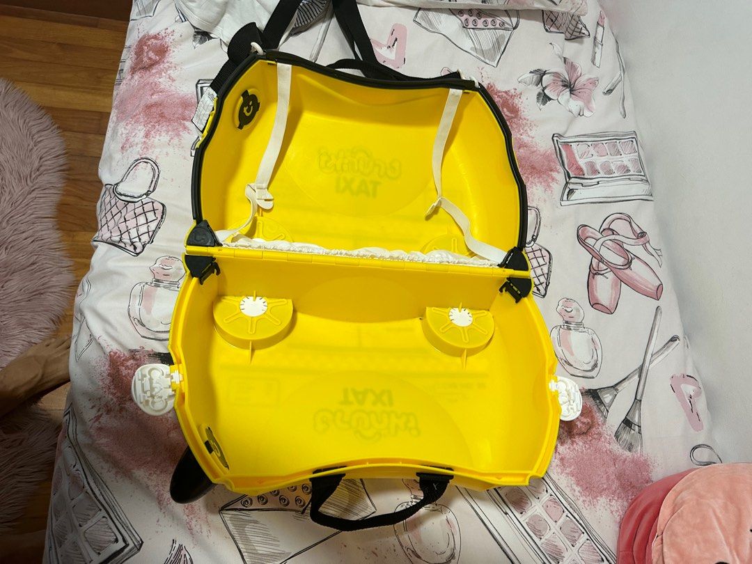 Trunki Luggage Yellow Taxi, Hobbies & Toys, Travel, Luggage on Carousell