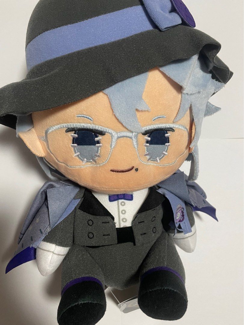 Twisted Wonderland (TWST) Handmade Style Osuwari Plush Azul Ashengrotto ...