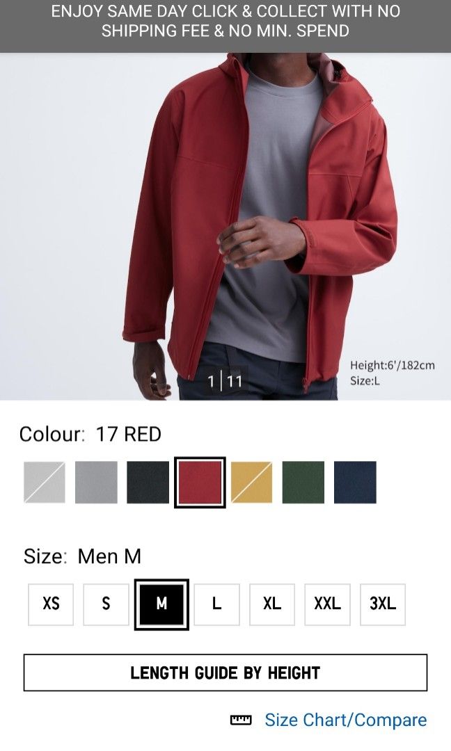 Uniqlo Block Tech Parka, Women's Fashion, Coats, Jackets and Outerwear ...