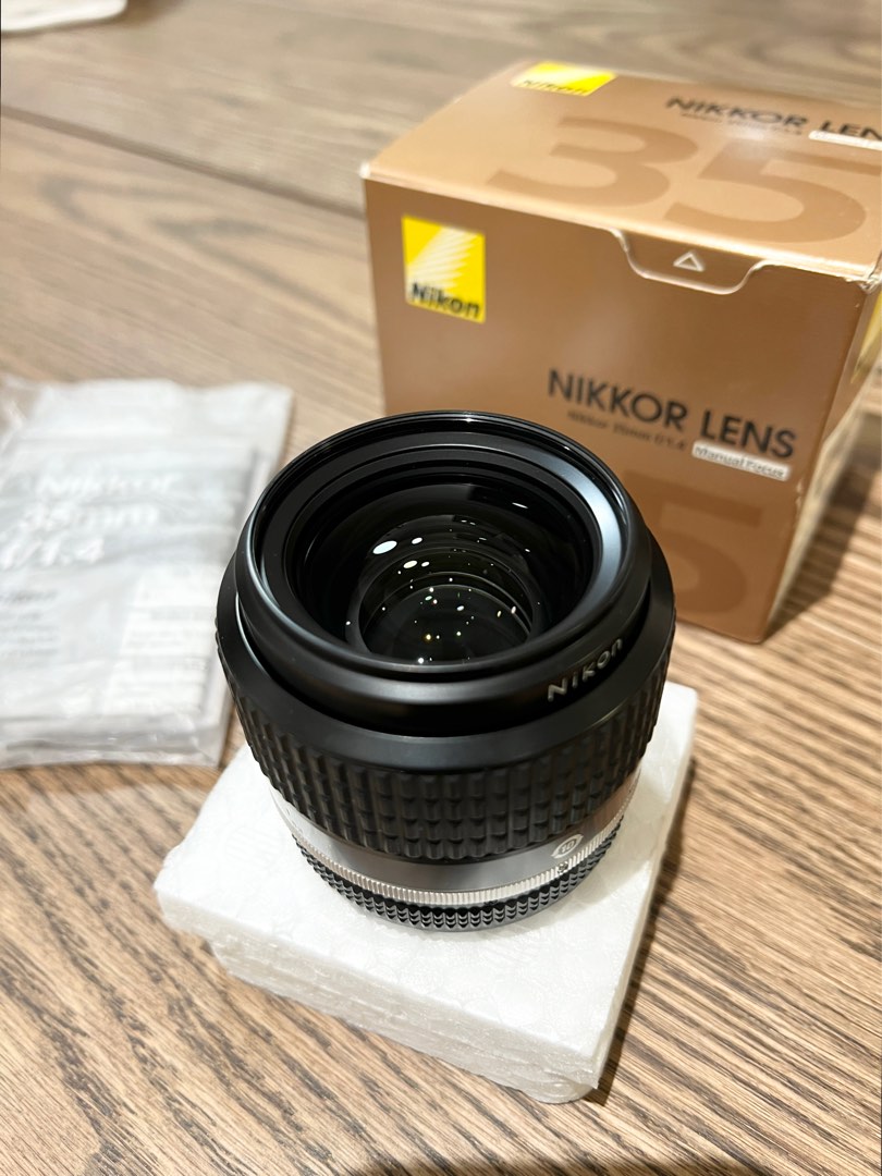 Unused Nikon Ai-S 35mm f1.4 Lens, Photography, Lens & Kits on Carousell