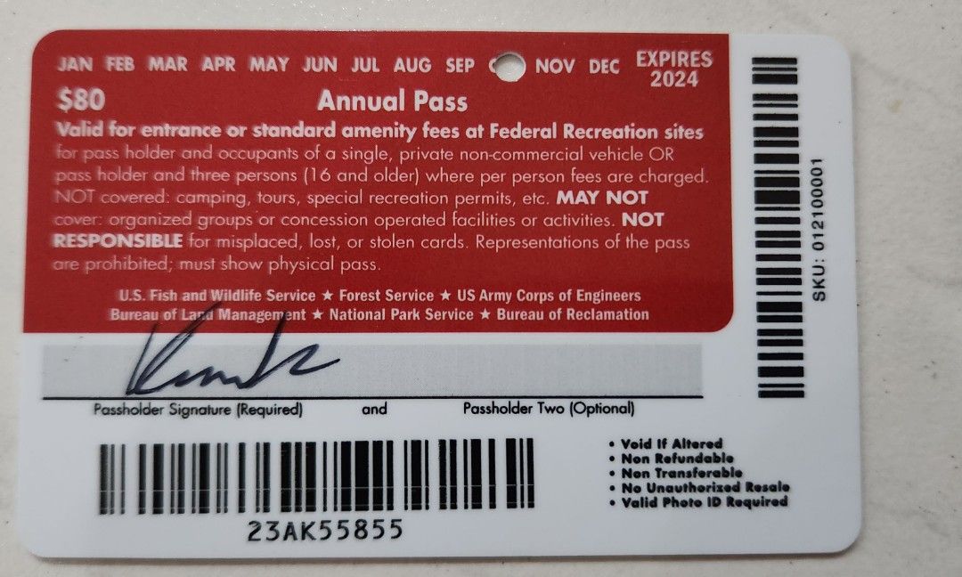 USA National Parks and Federal Recreational Lands Interagency Annual ...