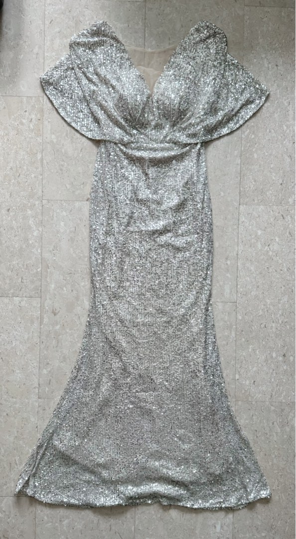 Used Evening Gown, Women's Fashion, Dresses & Sets, Evening dresses ...