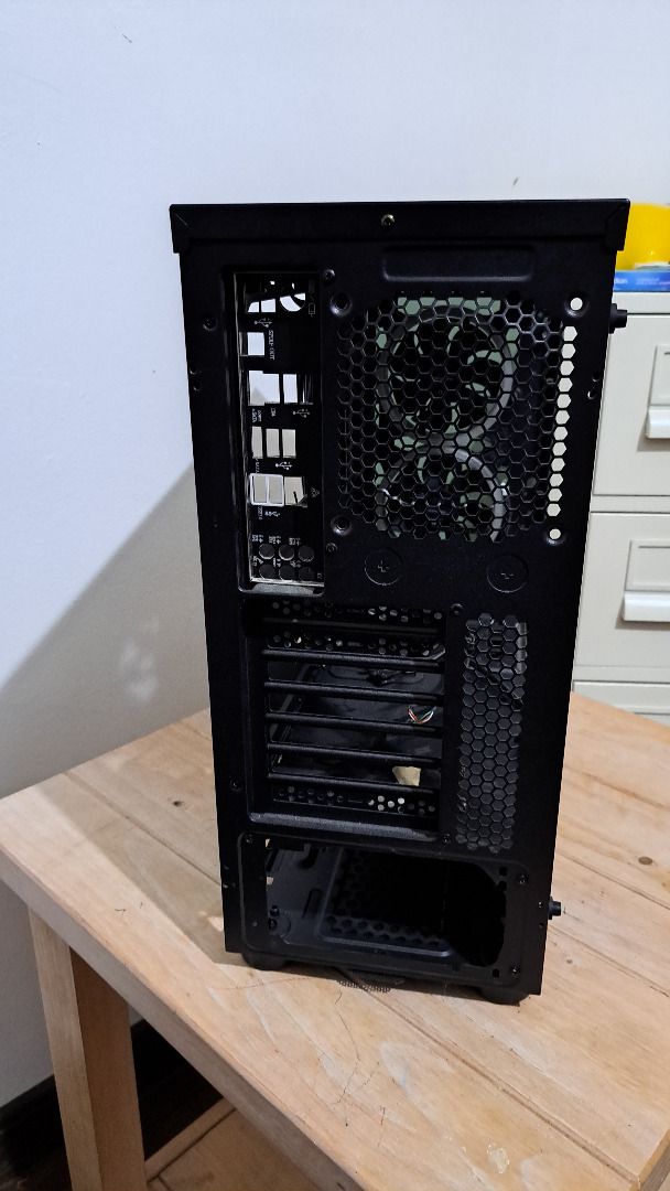 Used Glass and Metal PC case with fans (Tecware Void), Computers & Tech ...