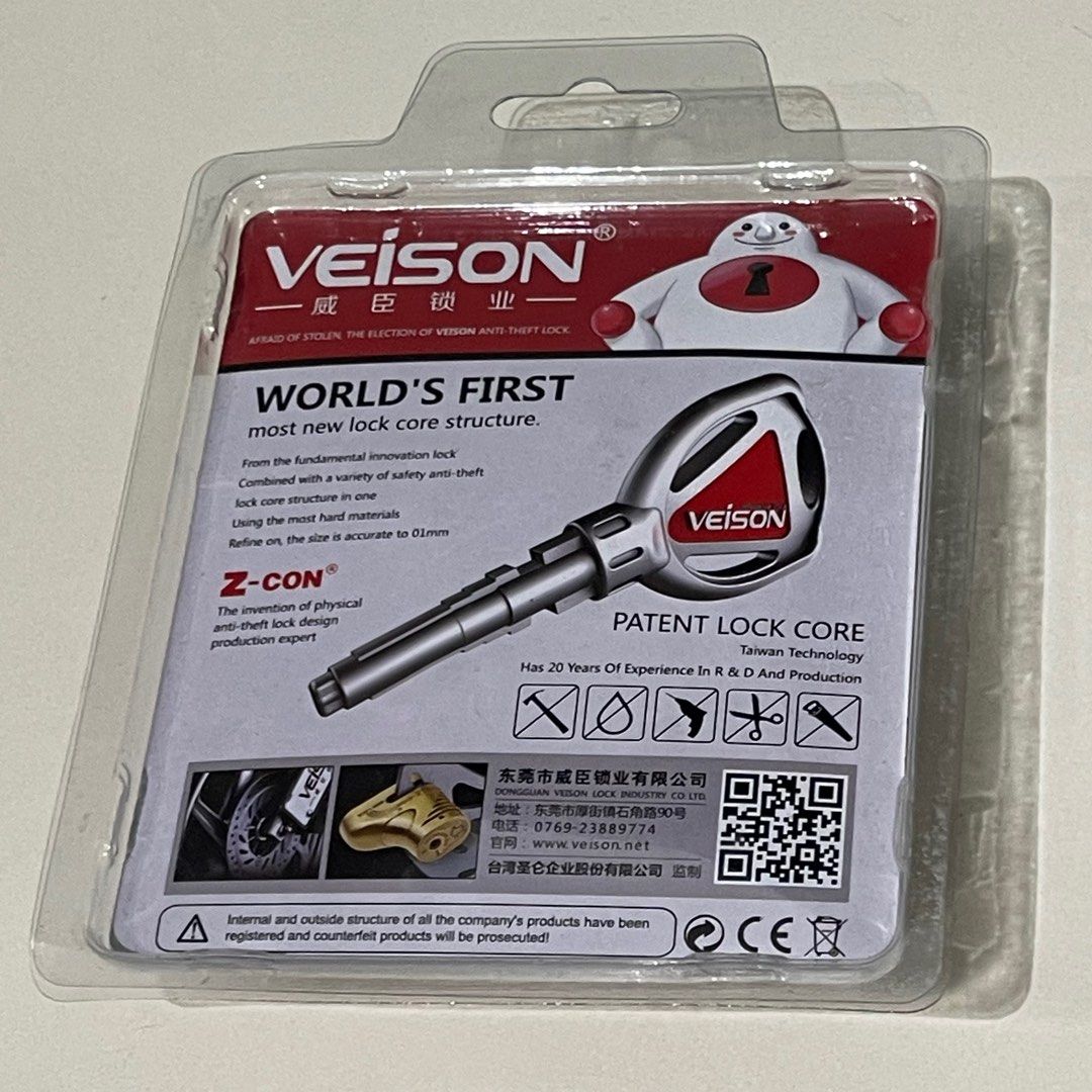 VEiSON anti theft Disc Brake Lock, Motorcycles, Motorcycle Accessories ...
