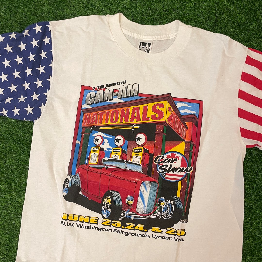 Vintage 1988 7th Can-Am Nationals Car Show Shirt, Men's Fashion, Tops ...