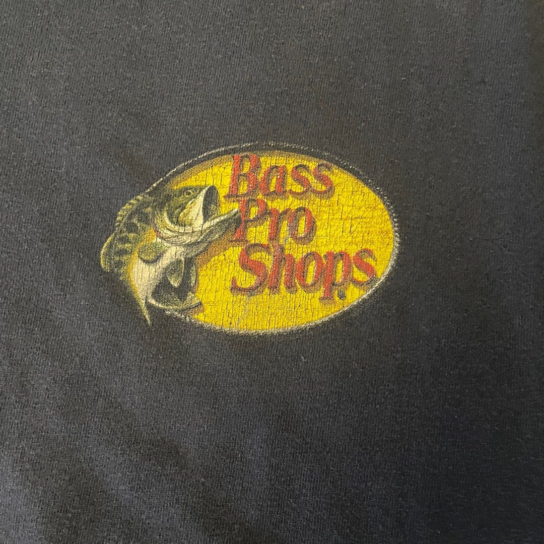 Vintage Bass Pro Shops Redneck Fishing Tournament Mullet Tee, Men's ...