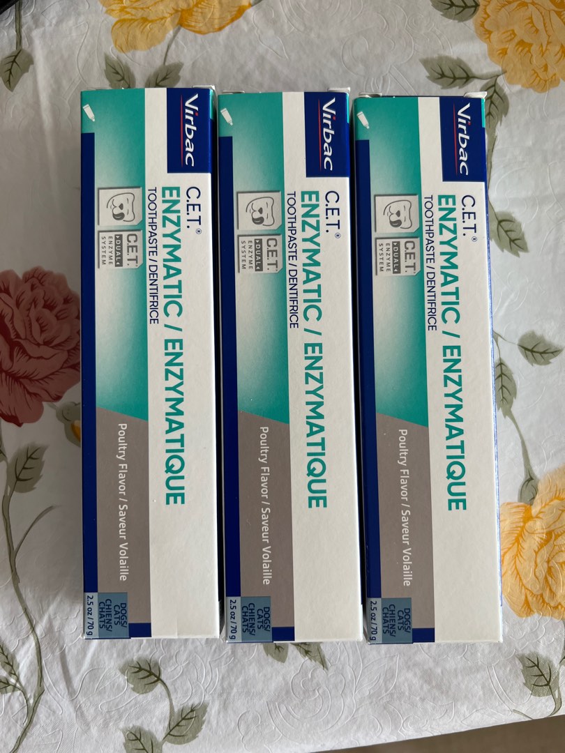 Virbac CET Enzymatic Toothpaste (Poultry), Pet Supplies, Homes & Other ...