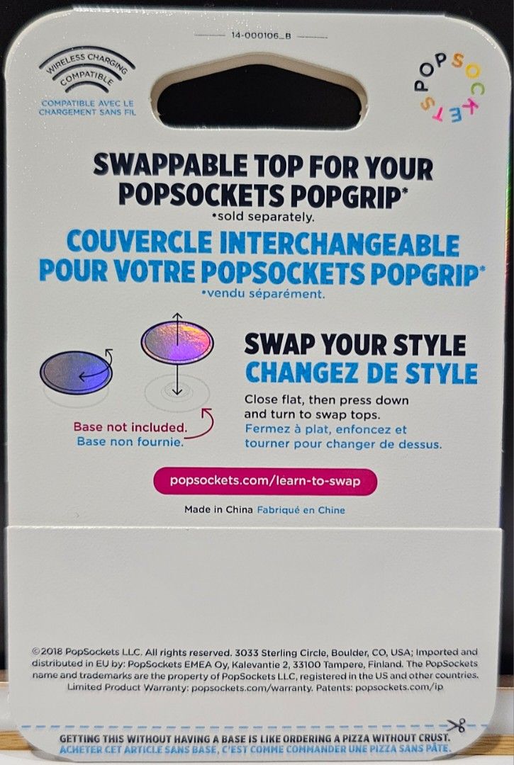 Warner Bros Popsocket with Batman top, Mobile Phones & Gadgets, Mobile ...