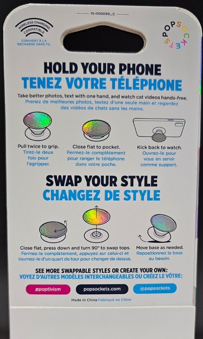 Warner Bros Popsocket with Batman top, Mobile Phones & Gadgets, Mobile ...