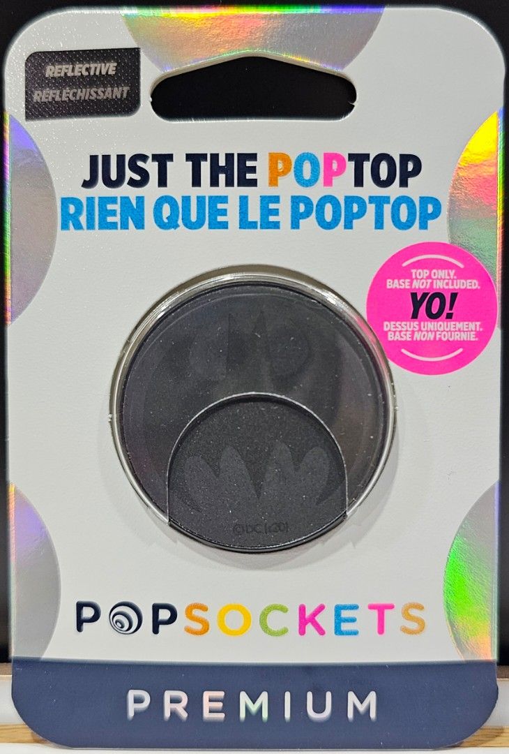 Warner Bros Popsocket with Batman top, Mobile Phones & Gadgets, Mobile & Gadget Accessories ...