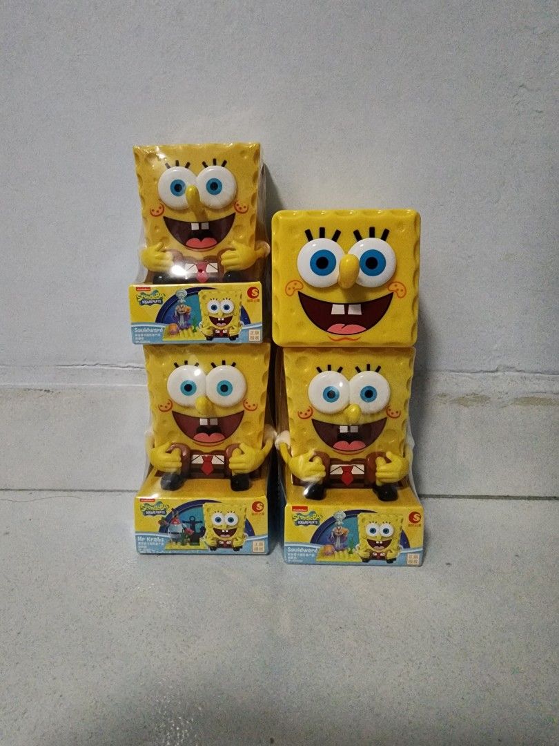 WTS- Spongebob Patrick Squidward Mr Krabs Cpcm miniso, Hobbies & Toys ...