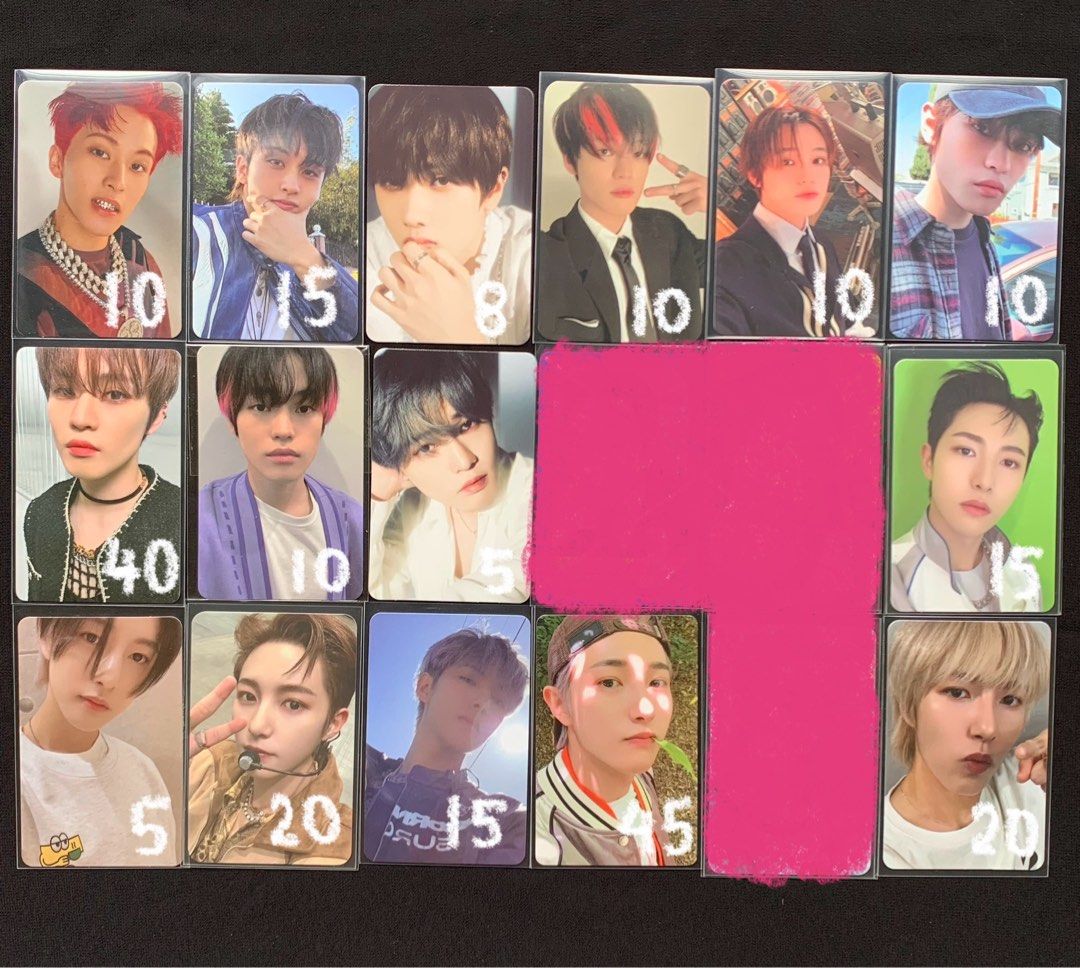 wts jaemin haechan renjun istj golden age luckydraw fansign collecting ...