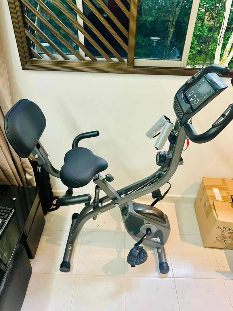 X3 Foldable Exercise Bike, Sports Equipment, Exercise & Fitness, Cardio ...