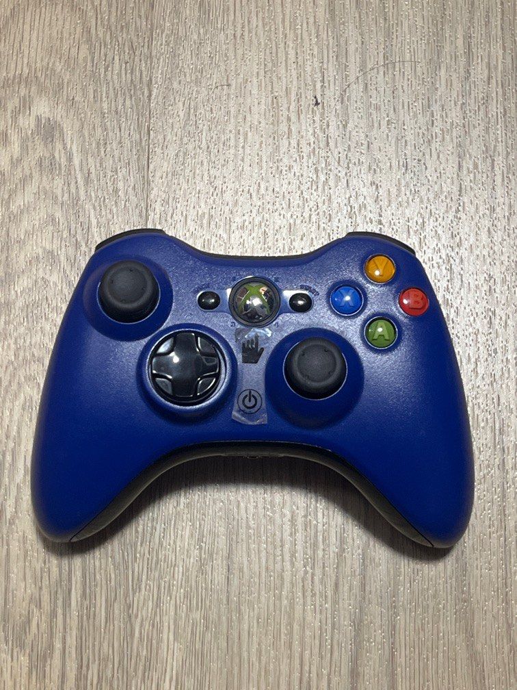 Xbox 360 Controller Blue, Video Gaming, Gaming Accessories, Controllers ...
