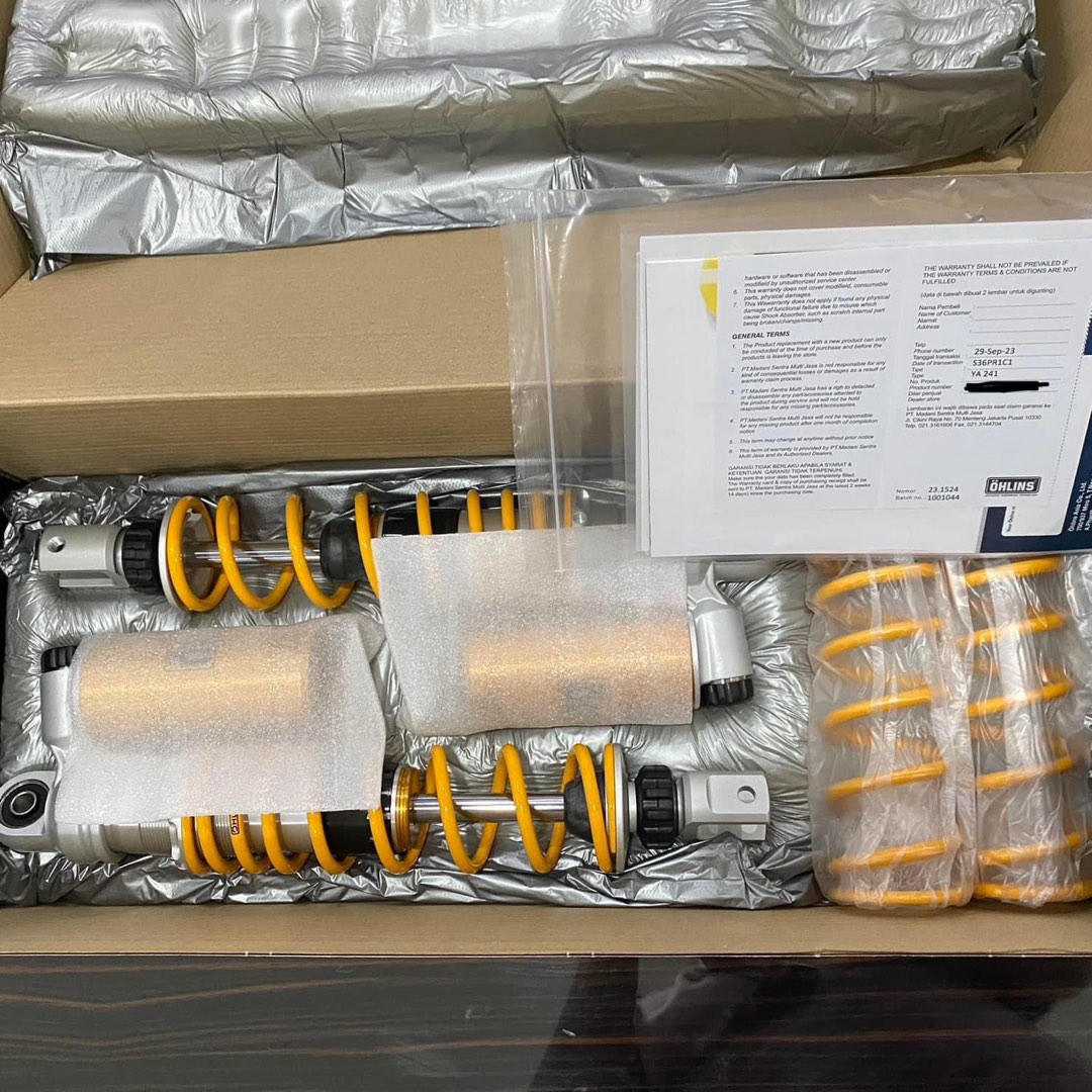 Xmax ori ohlins 241, Motorcycles, Motorcycle Accessories on Carousell