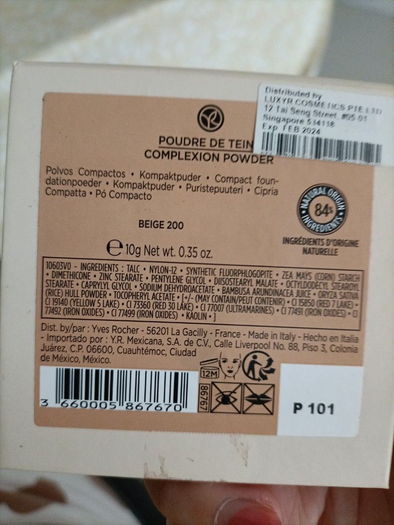 Yves rocher powder foundation, Beauty & Personal Care, Face, Makeup on ...