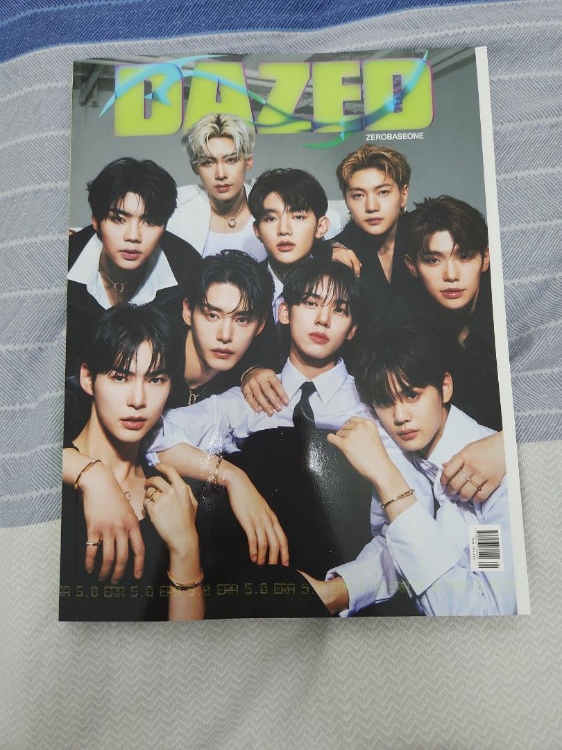 ZB1 zerobaseone Dazed Magazine, Hobbies & Toys, Memorabilia ...