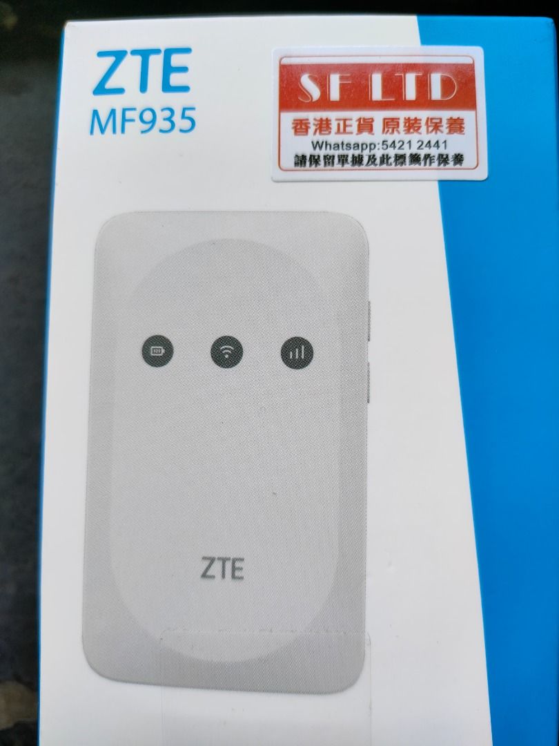 ZTE Portable WiFi MF935 . Cheap new factory sealed 4G WiFi egg ...