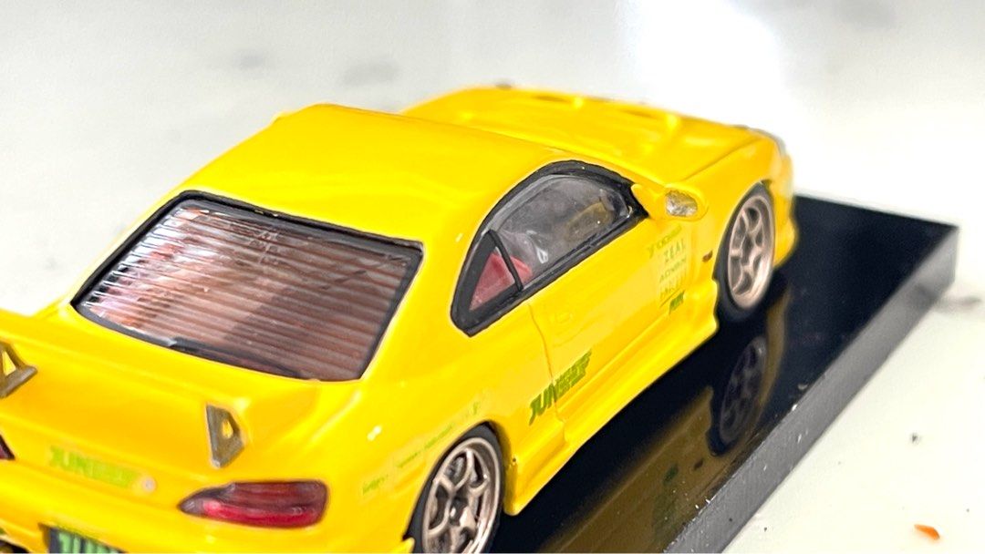 1/64 Nissan Silvia S15 JUN 改裝（完成品）, 興趣及遊戲, 玩具 & 遊戲類 - Carousell