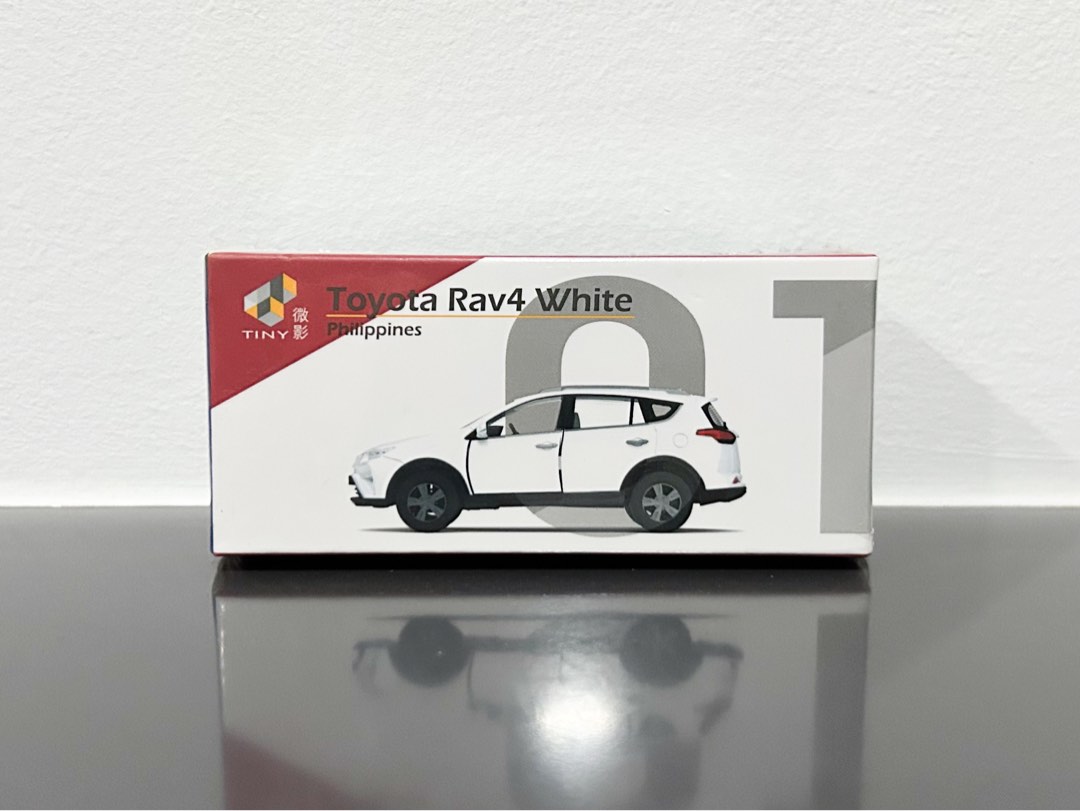 1:64 TINY Toyota RAV4 (Philippines Limited Edition), Hobbies & Toys, Toys & Games on Carousell