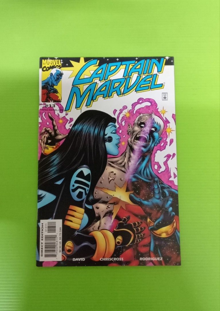 1st cover app Una-Rogg ! Captain Marvel #13 ( CrissCross - Cover Art ...