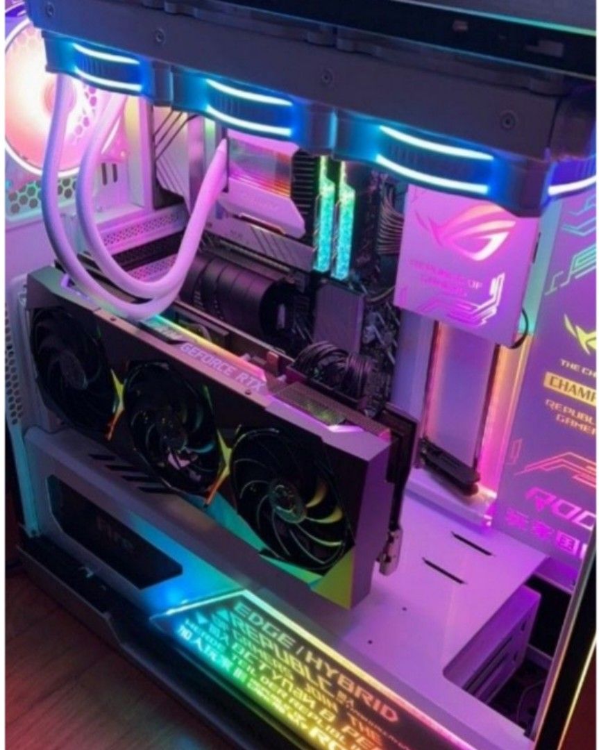 4080 ROG high tier gaming pc with Rtx 4080 desktop rig, Computers ...