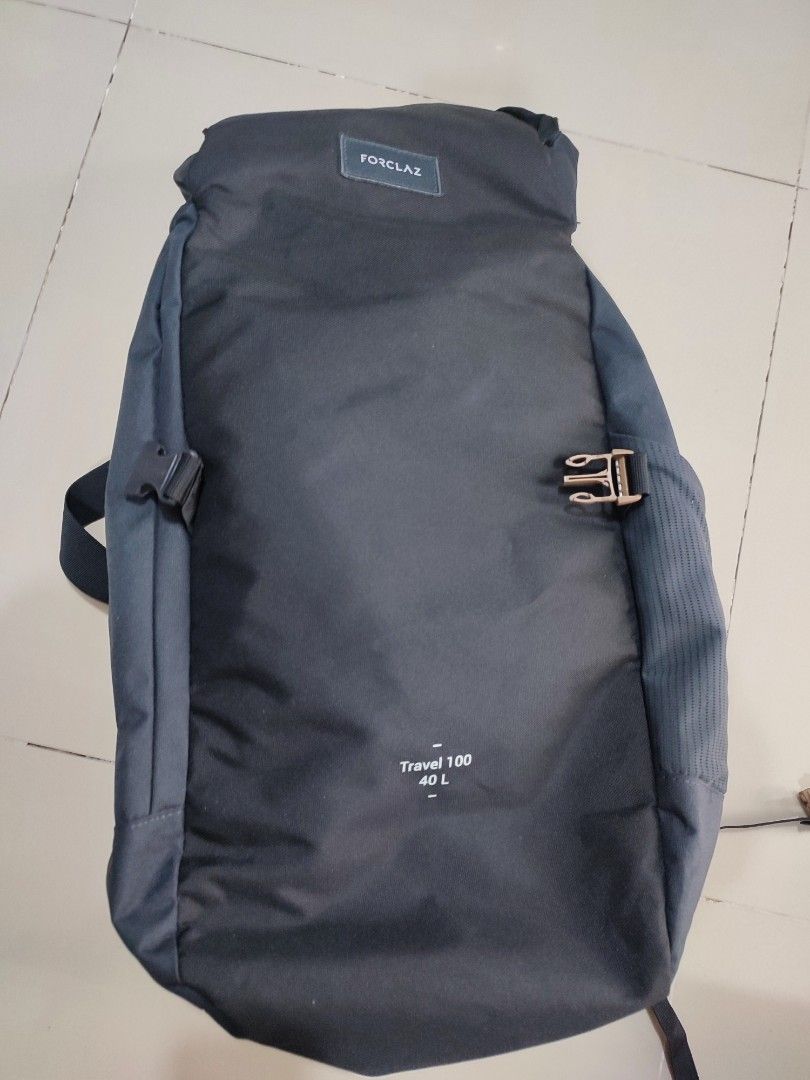 40L Travel Bag Forclaz Decathlon, Men's Fashion, Bags, Backpacks on ...