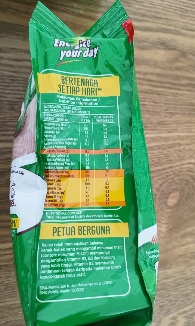 4 packets (400g each) Milo, Food & Drinks, Beverages on Carousell