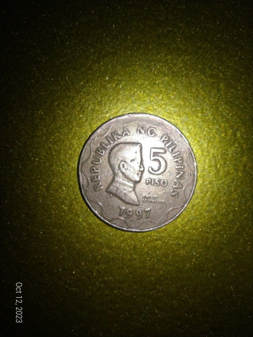5 Piso 1997 Rare, Hobbies & Toys, Memorabilia & Collectibles, Currency ...