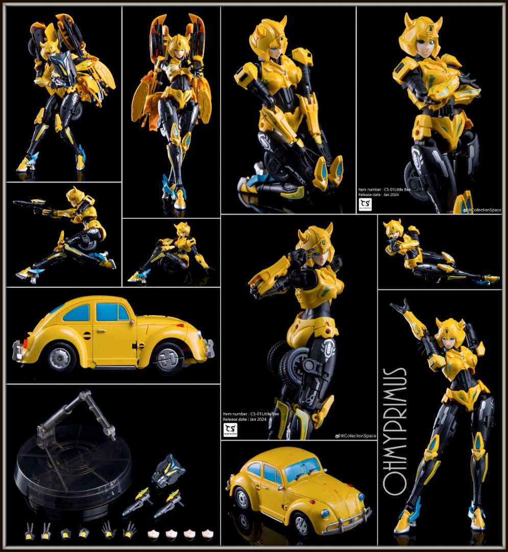 Collection Space CS 01 CS01 Little Bee Transformers Bishoujo Mecha Girl Bumblebee Hobbies Toys Toys Games on Carousell