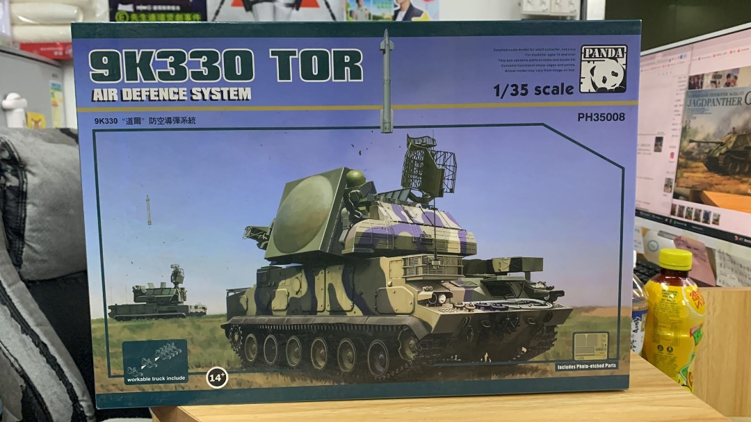 全新 Panda Hobby 1/35 9K330 Tor Air Defense System Kit First Look 道爾 防空導彈 ...