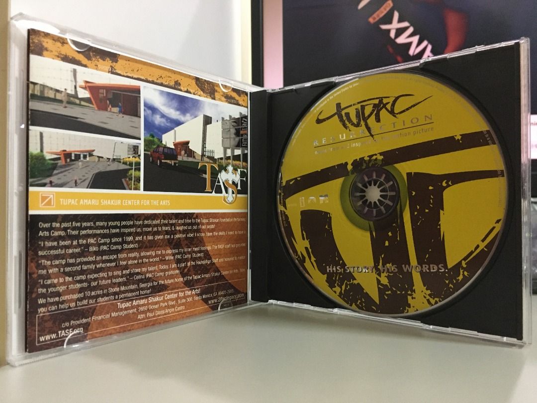 ＊絕版珍藏＊美版 TUPAC RESURRECTION OST 吐派克 絕響 電影原聲帶, 書籍、休閒與玩具, 樂器、音樂相關, CD、DVD ...