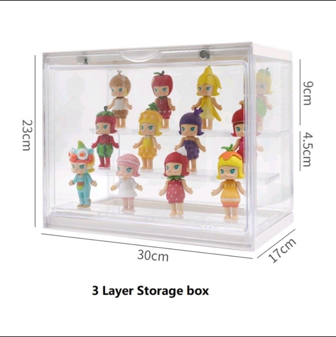 Acrylic Display box (2 boxes), Furniture & Home Living, Home Decor ...