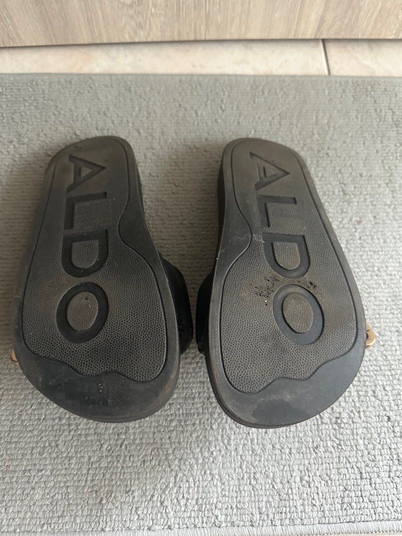 Aldo Black Sandals, Women's Fashion, Footwear, Sandals on Carousell