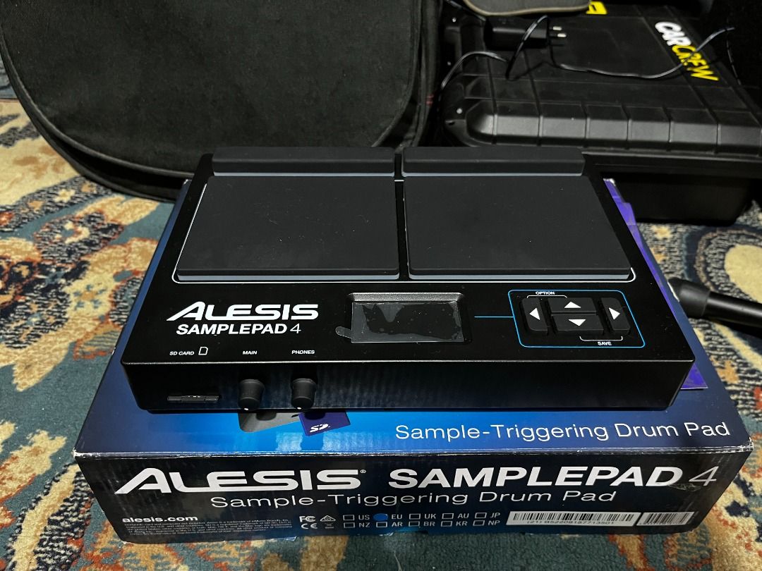 Alesis Sample Pad 4 Drum pad / Electric Drum Pad Drumset, Hobbies ...